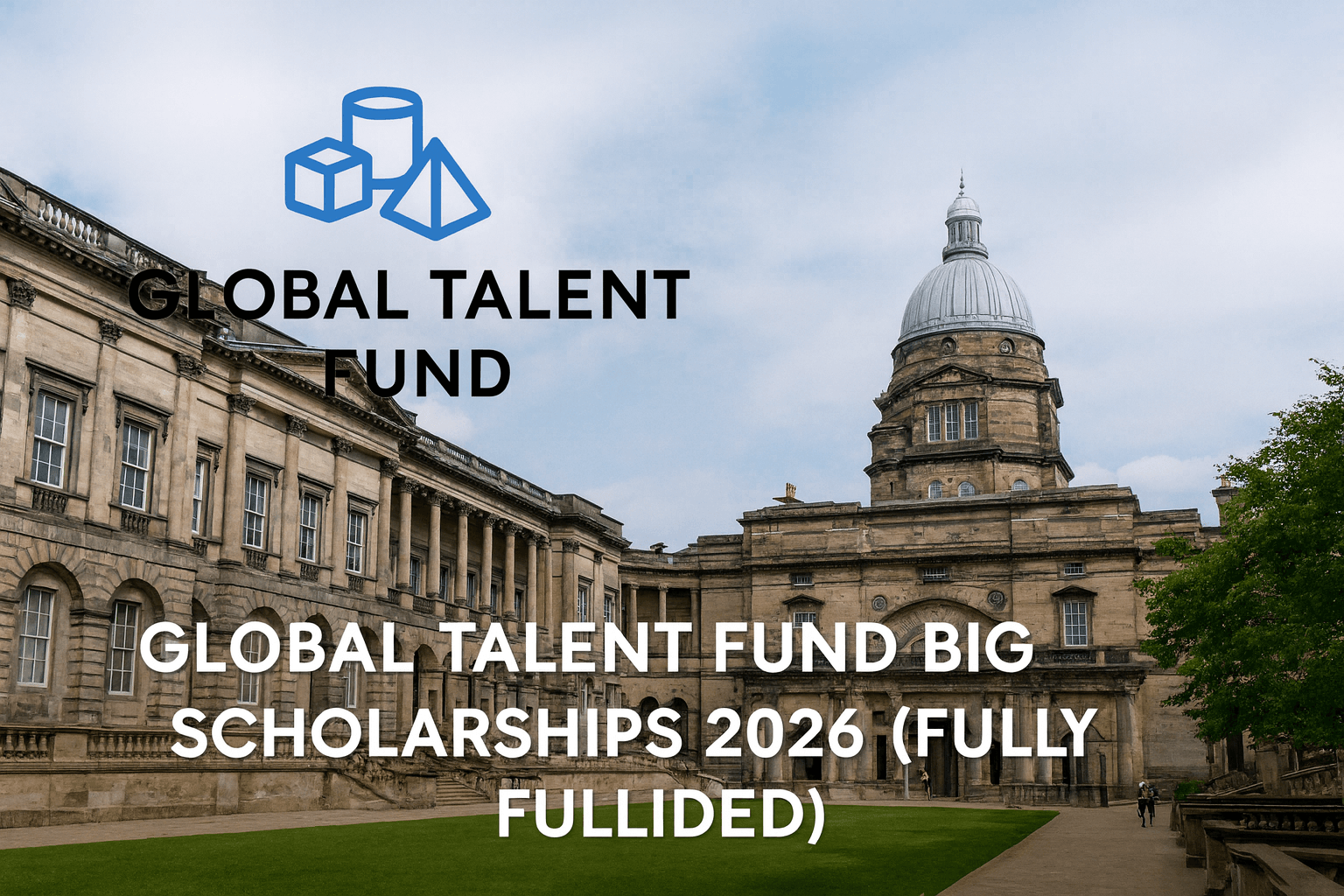 2026 Global Talent Fund BIG Scholarships at the University of Edinburgh ...