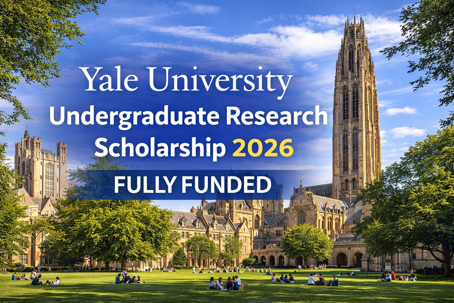 Yale University Undergraduate Research Scholarship in USA 2026 | Fully ...