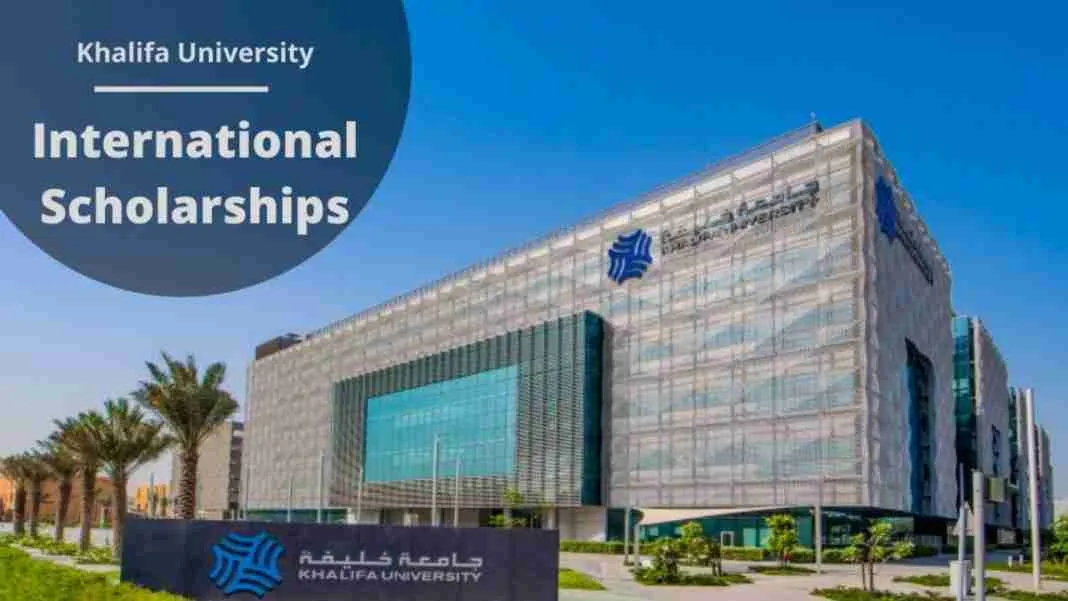 2026 Khalifa University Graduate Scholarship in UAE | Fully Funded ...